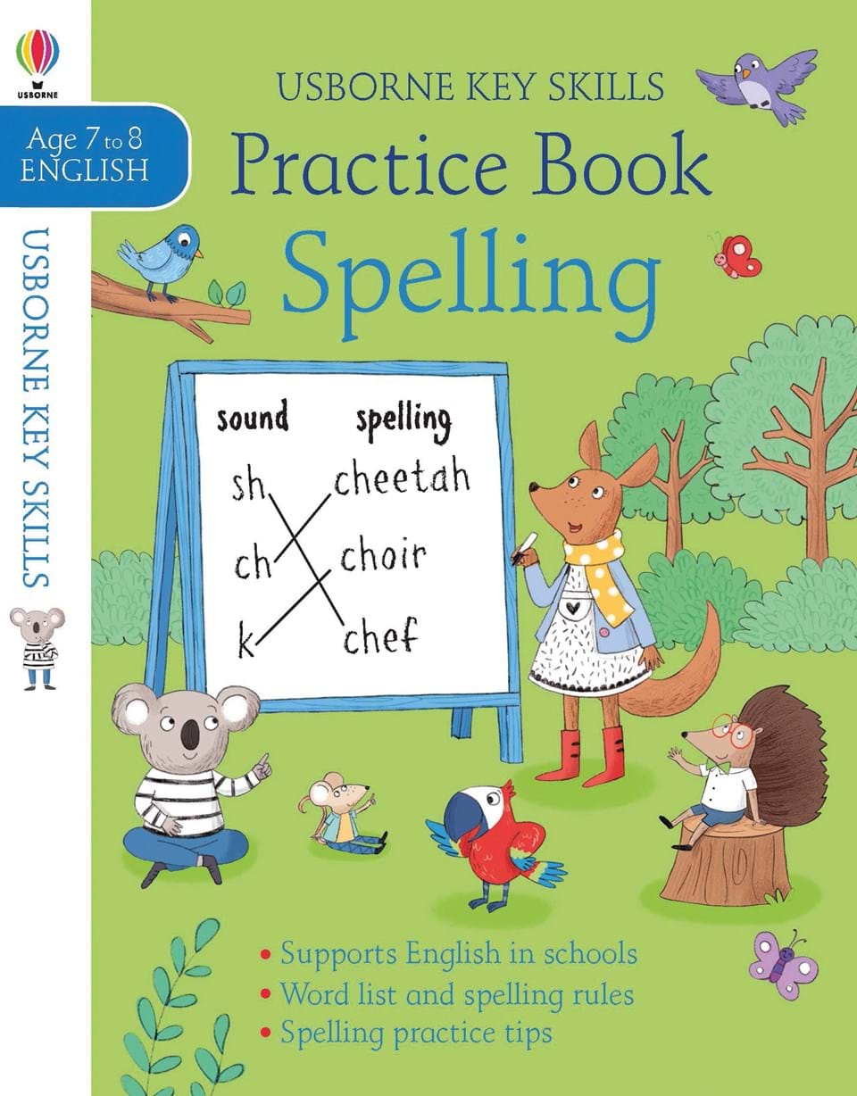 Spelling Practice Book 7 8 Usborne Publishing 9781474953443 Spelling Practice Book 7 8 Usborne Publishing 9781474953443